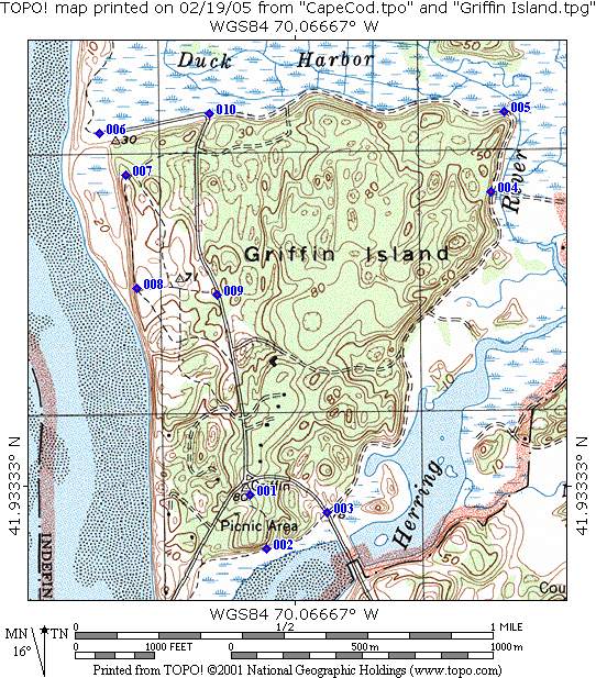 Trails in Wellfleet, Massachusetts